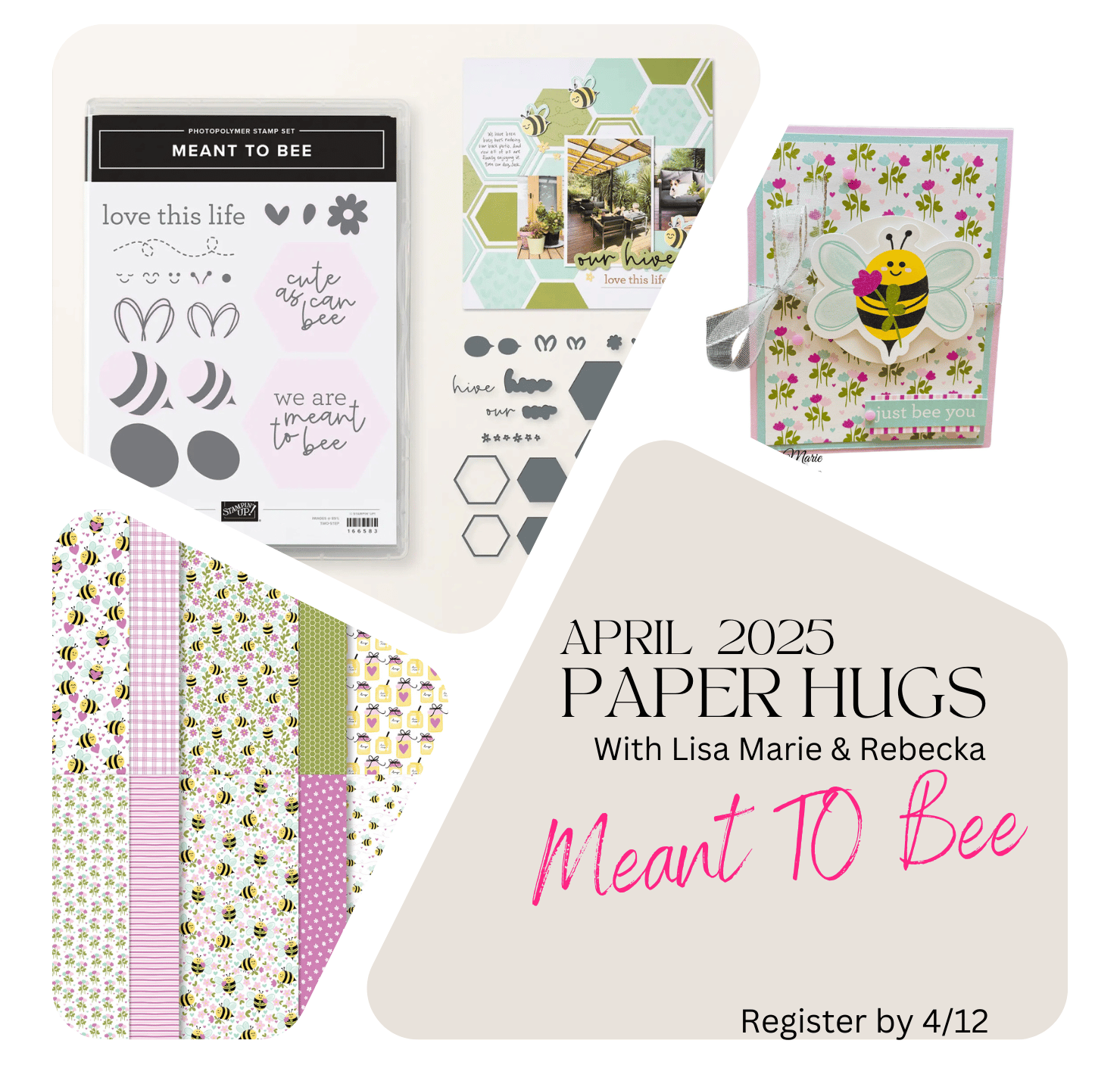 Stampin’ Up! Cute as Can Bee - Lisa Marie Smith, Stampin' Up! Demonstrator