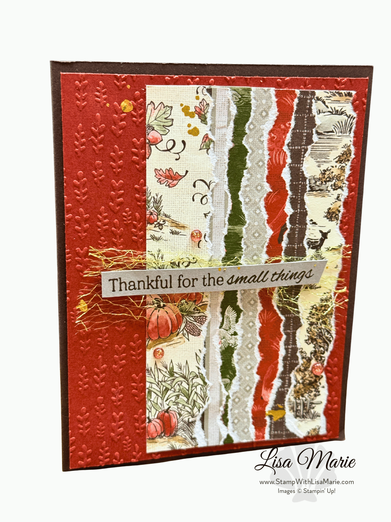 Stampin’ Up! Autumn Toile - Lisa Marie Smith, Stampin' Up! Demonstrator